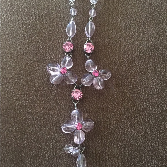 Jewelry | Pink Costume Necklace | Poshmark